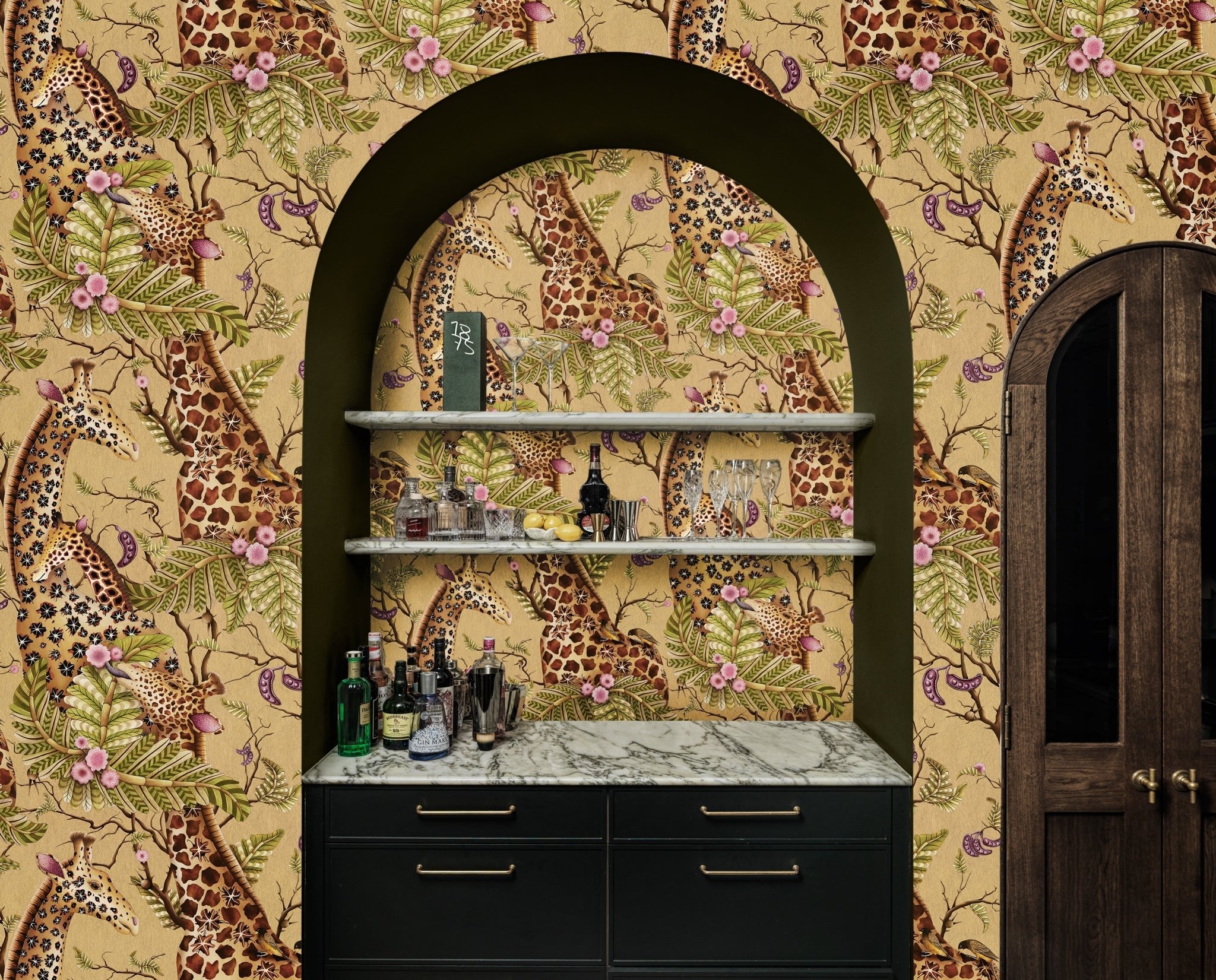 Royal Giraffe wallpaper - Cole & Son – Cole & Son (Wallpapers) Ltd