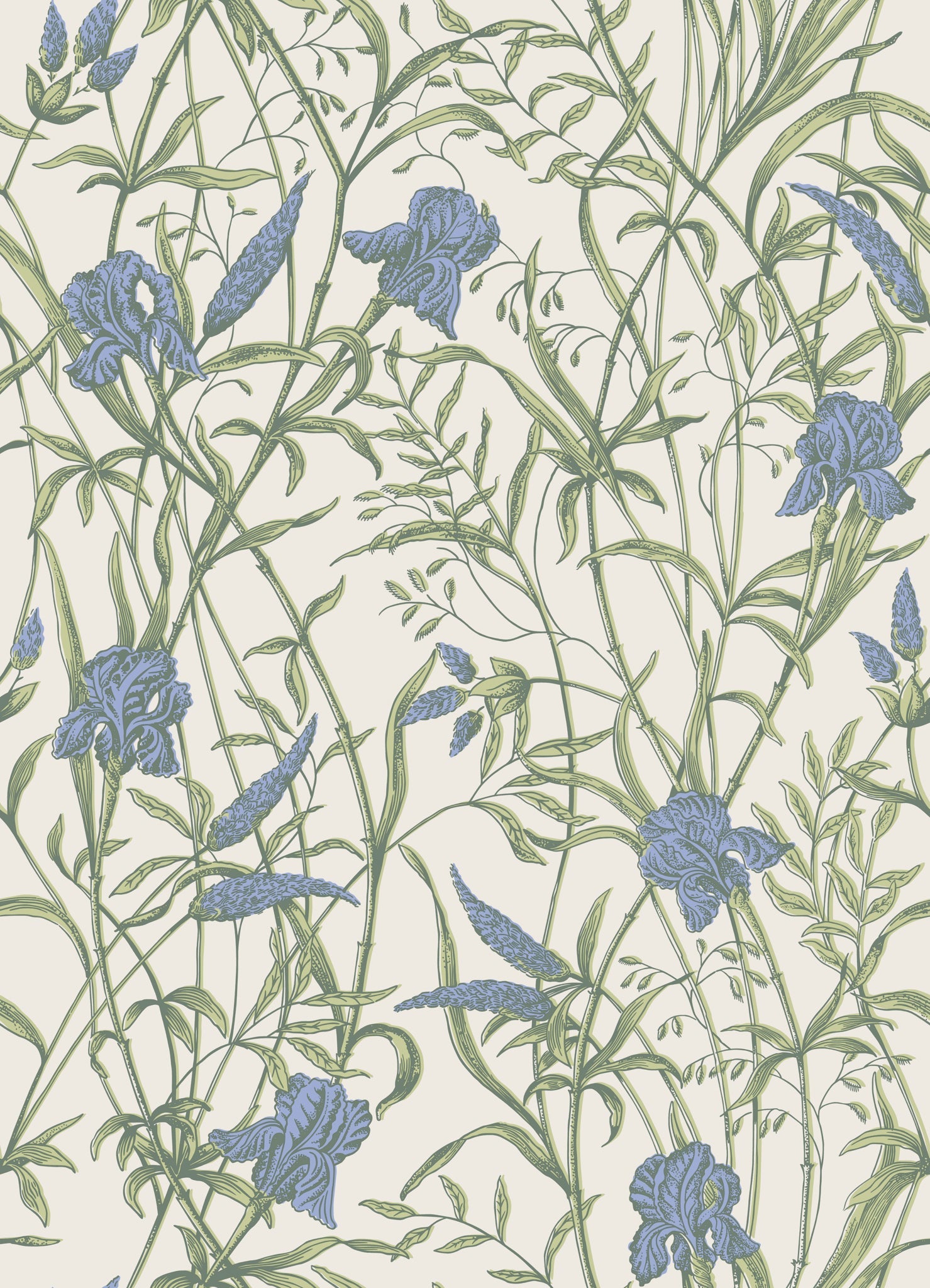 Iris wallpaper - Cole & Son – Cole & Son (Wallpapers) Ltd