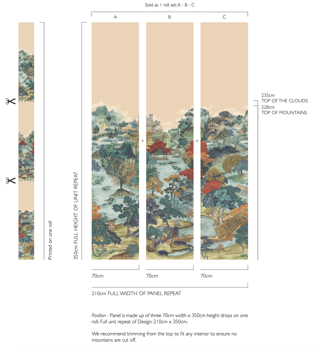 Pavilion Wallpaper - Cole & Son – Cole & Son (Wallpapers) Ltd