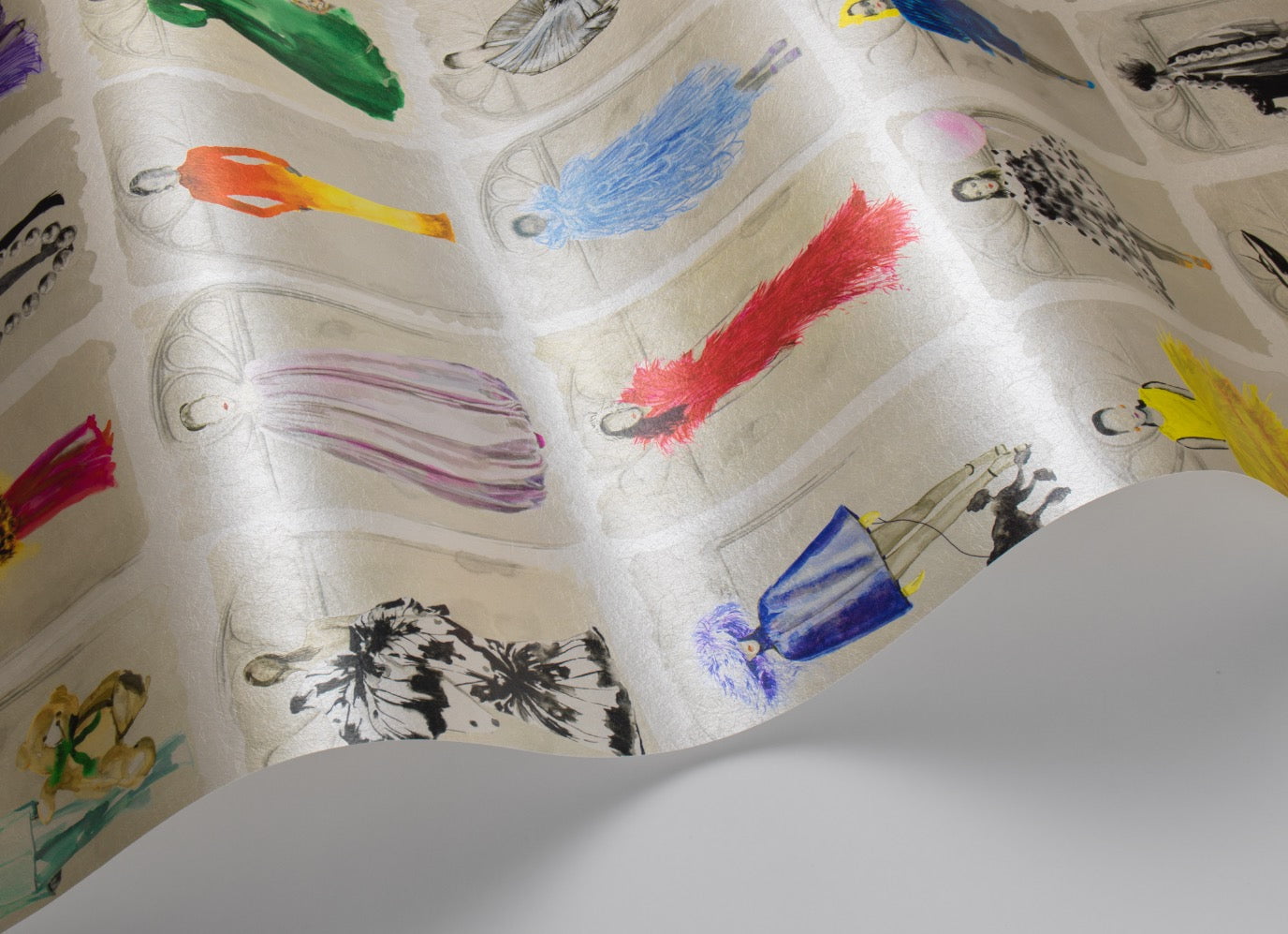 Couture Carousel with windows wallpaper - Cole & Son – Cole & Son ...